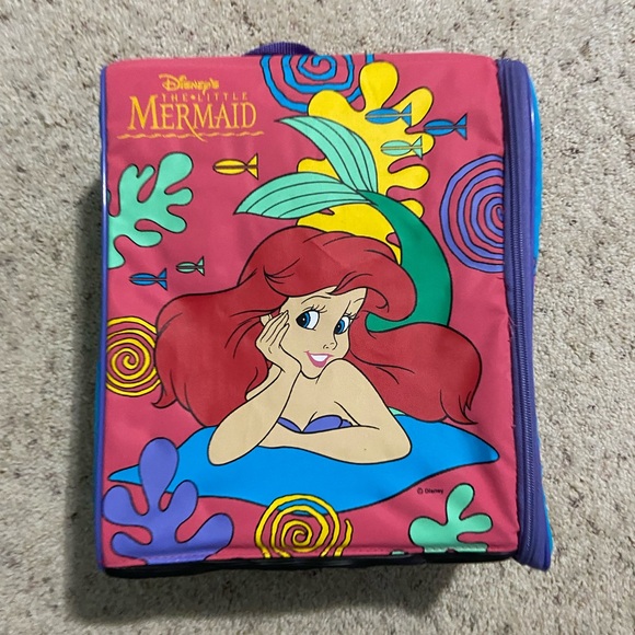 Accessories | Vintage Wiz Too 9s Backpack Little Mermaid And Purse ...